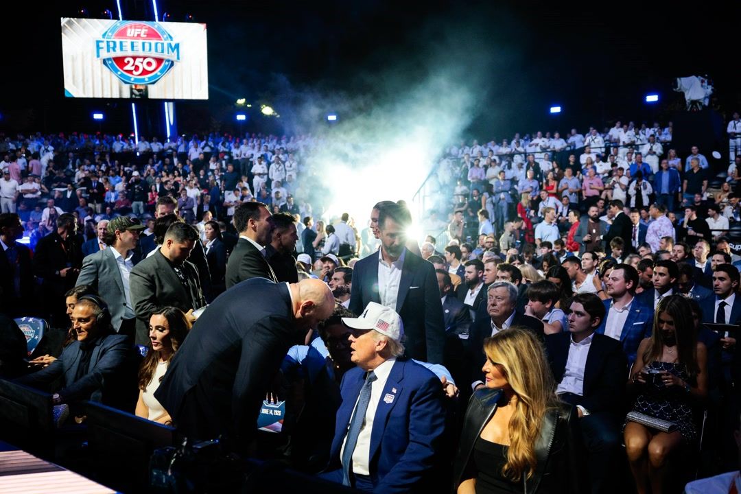 25th Amendment calls as Trump falls asleep at UFC birthday celebrations