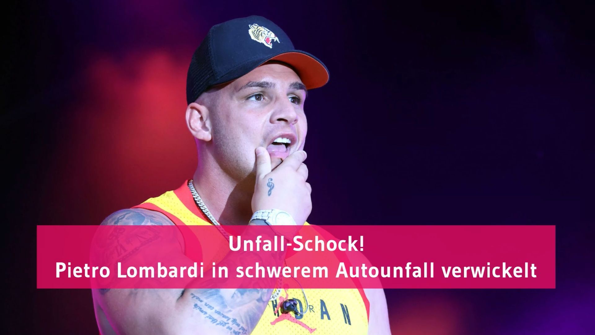 Pietro Lombardi: Schwerer Autounfall kurz nach deutschem WM-Sieg