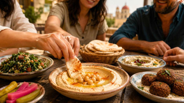 Lebanese mezze, like tapas: Small plates and recipes to travel with ...