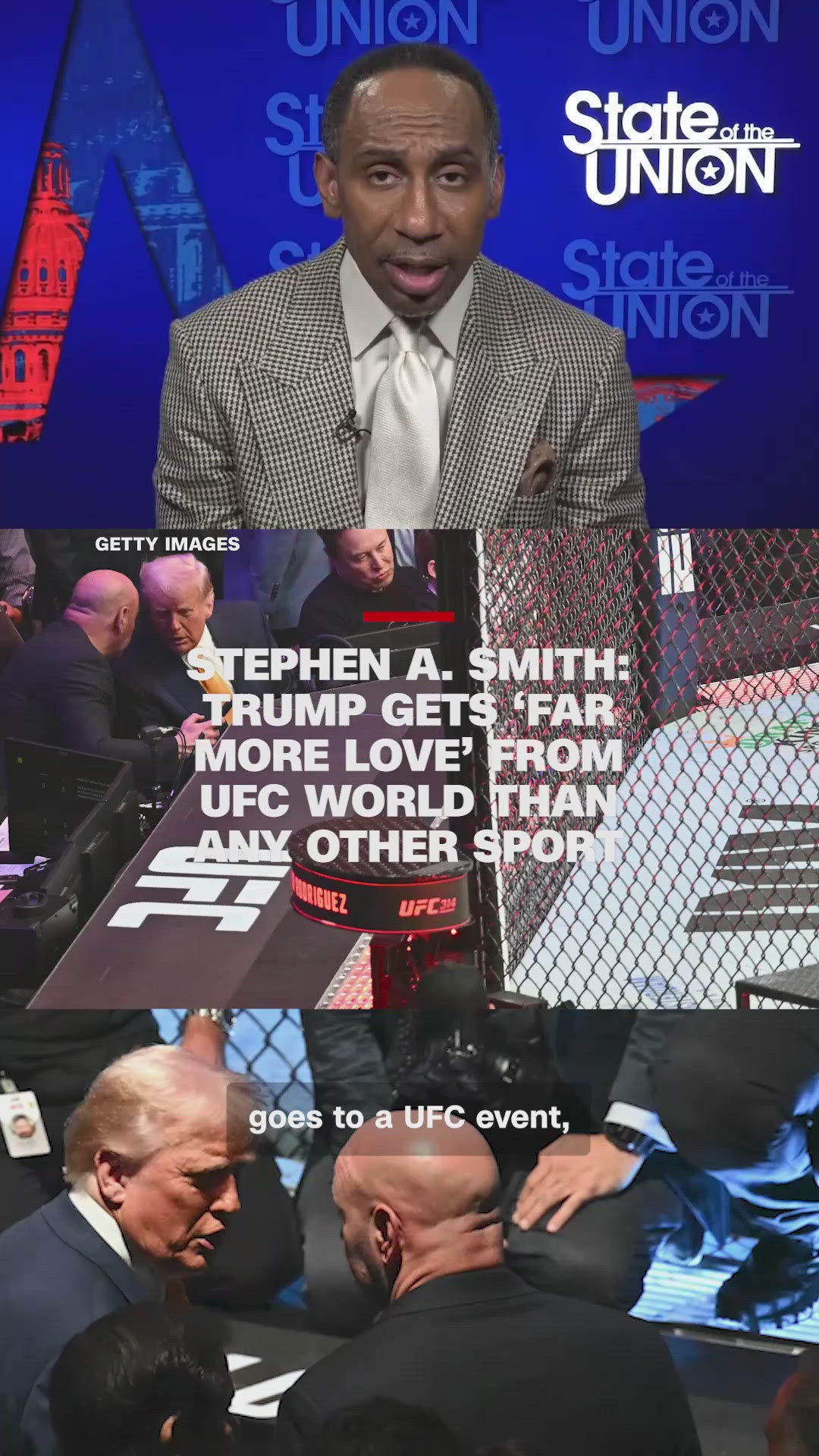 Stephen A Smith weighs in on clash with Trump