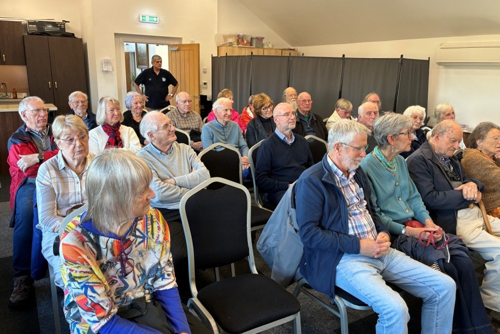 Market Harborough Historical Society's visit to the Lutterworth Museum