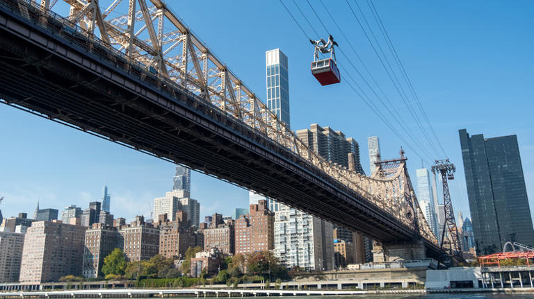 Escape Manhattan's bustle at a quiet island just a scenic tramway ride ...