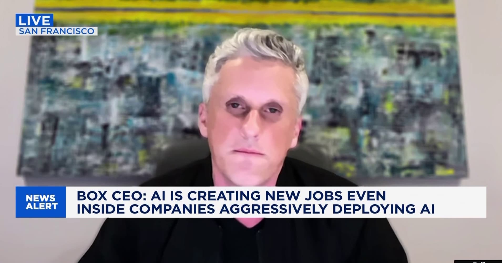 Idea that jobs go away due to AI 'wrong', says Box CEO