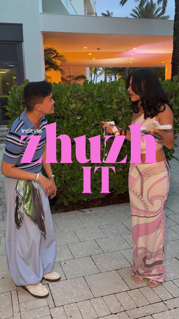 Zhuzhing it at Miami Swim Week