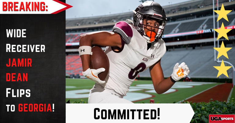 Jamir Dean flips to Georgia