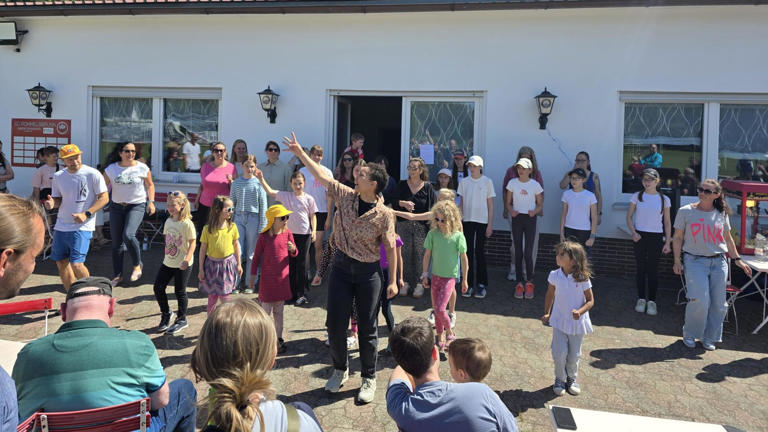 Tanzen, kicken und viel Spaß