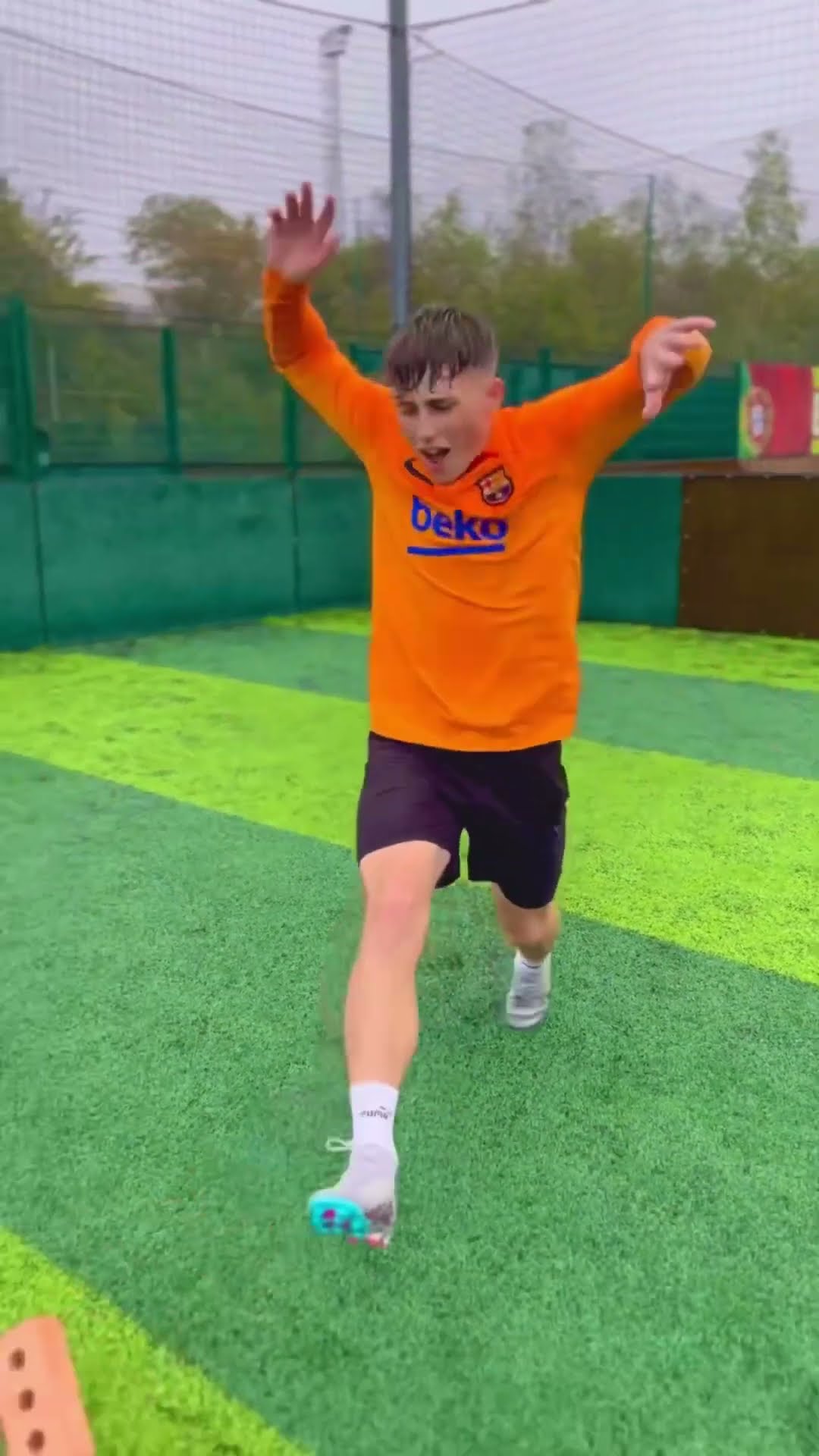 Can you do kick ups with a brick?