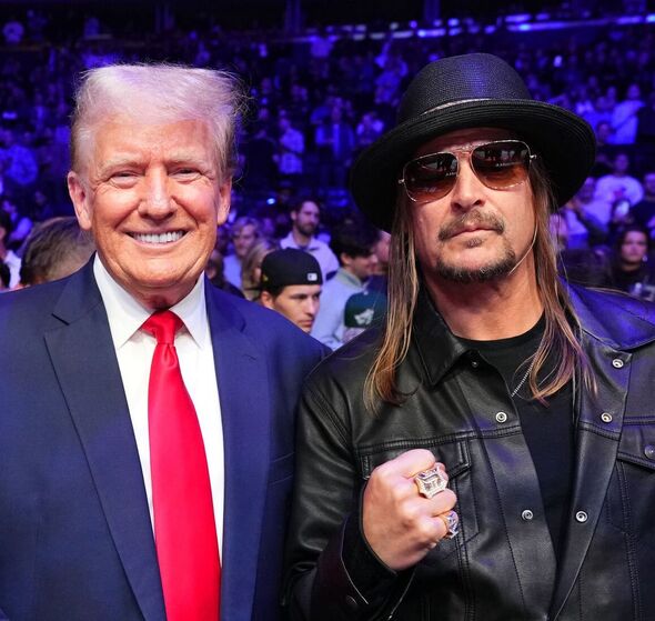 Rumors swirl about Donald Trump and Kid Rock's friendship as musician ...