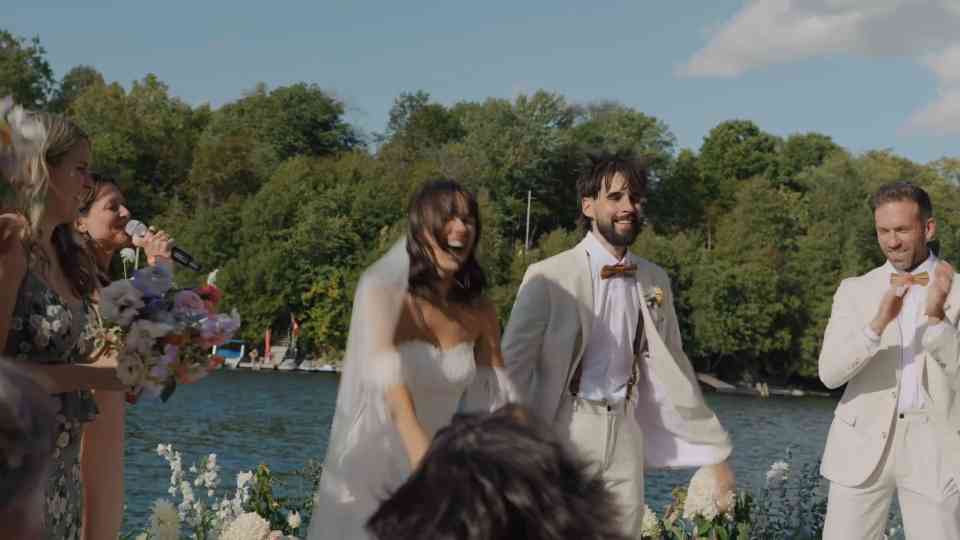 The emotional wedding moment that left everyone crying