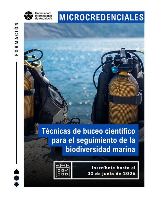 UNIA programa una microcredencial sobre técnicas de buceo científico ...