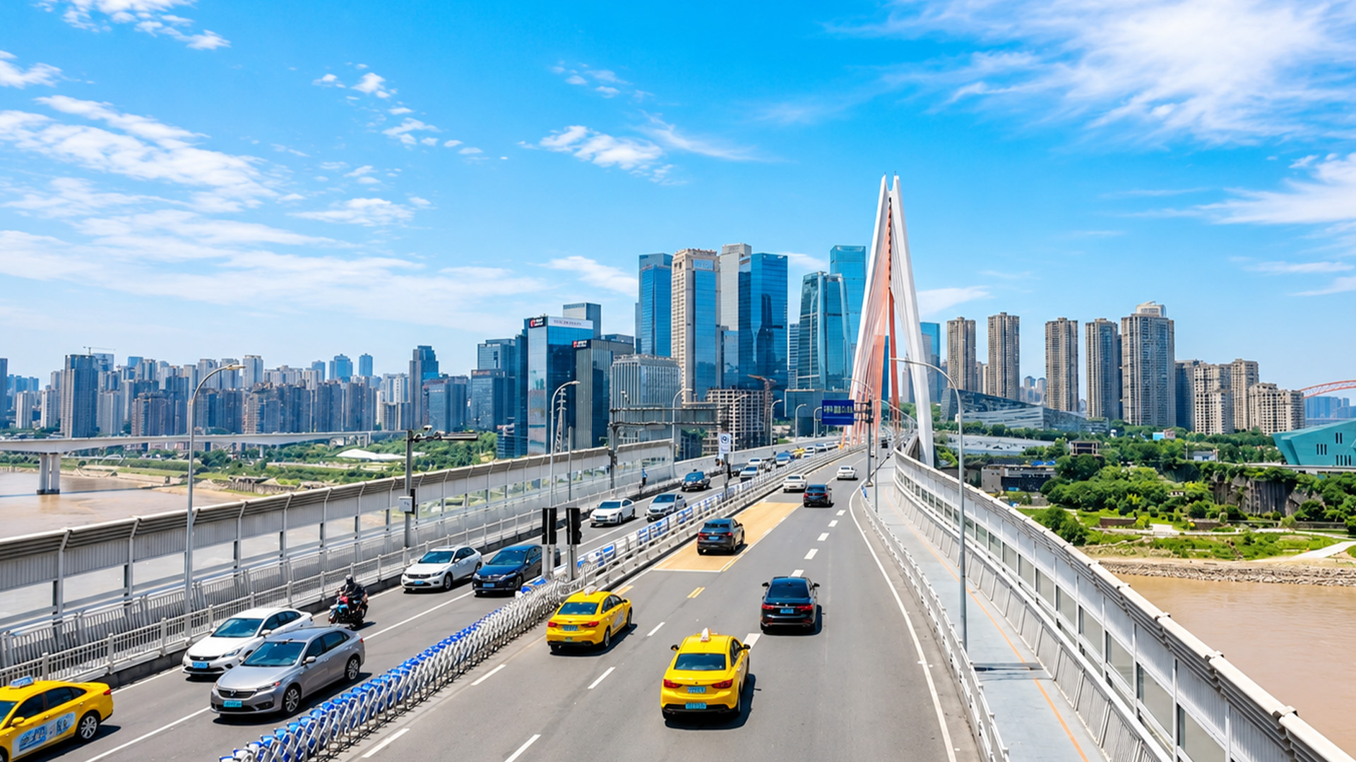 China’s river crossing shows the scale of a truly modern megacity