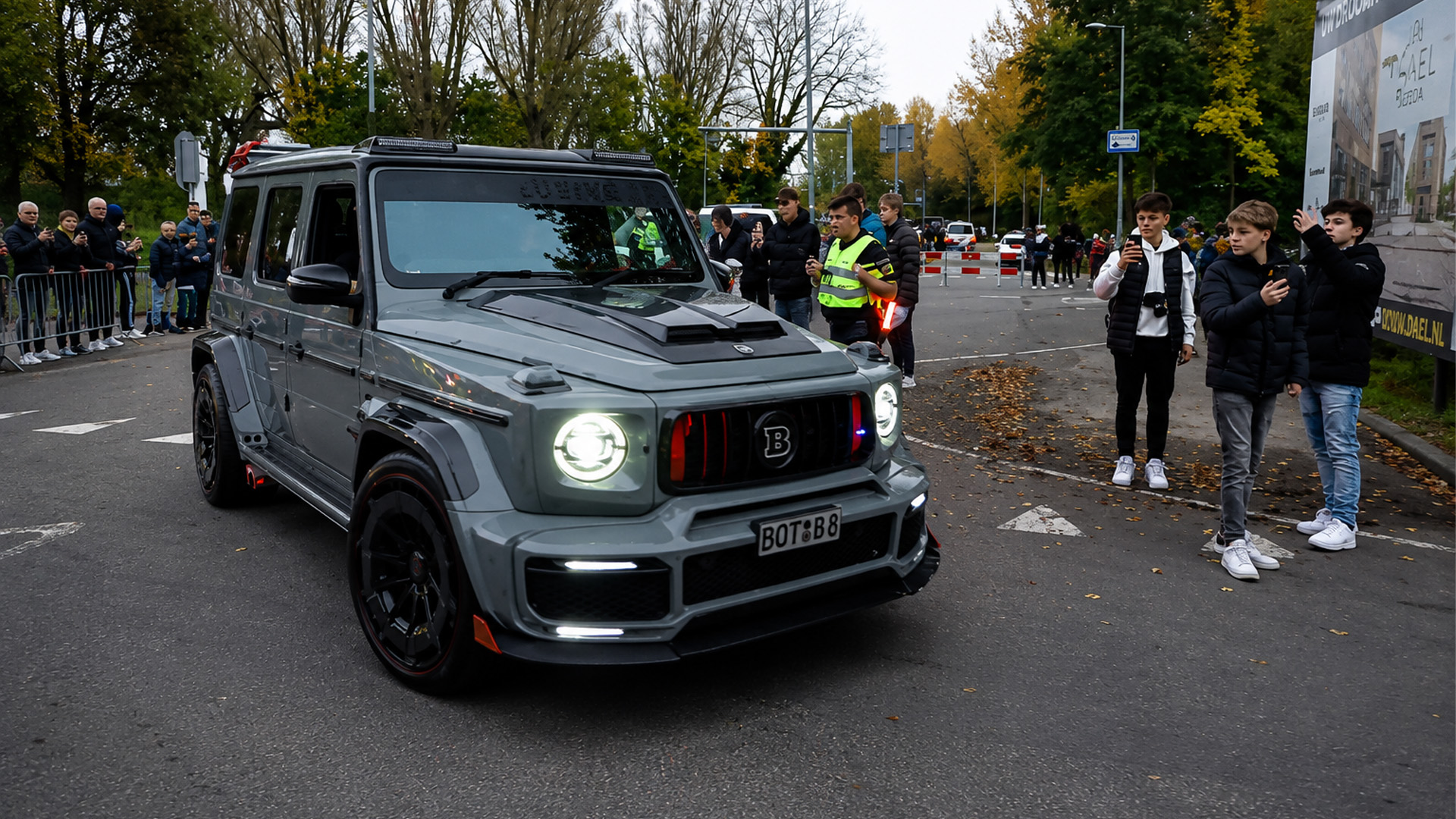 Limited Mercedes G63 Brabus steals attention on public road