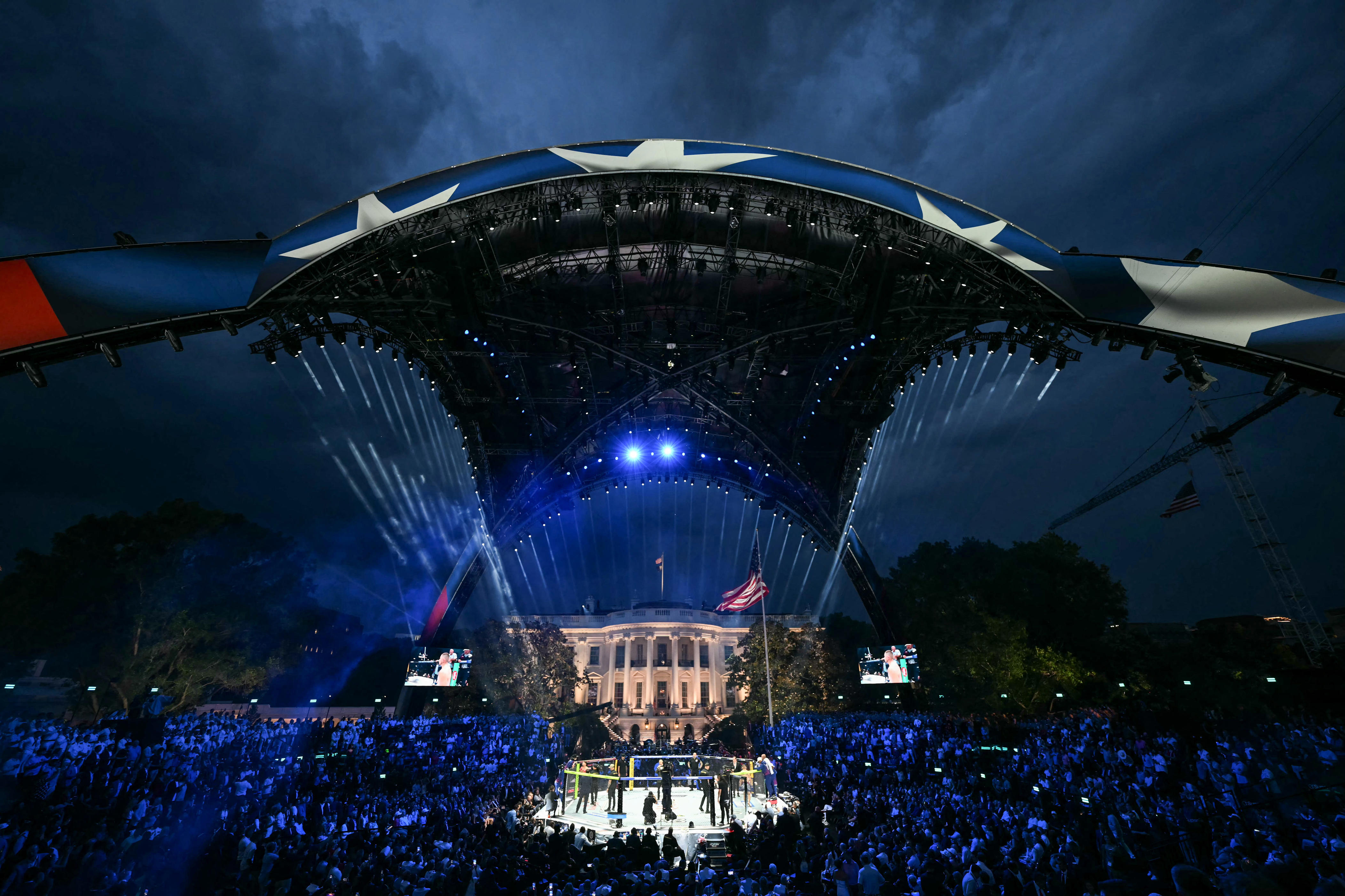 UFC White House event draws 17 million total viewers on Paramount+