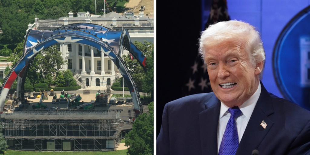 Trump efter UFC-kvällen: "Vita huset har aldrig sett vackrare ut"