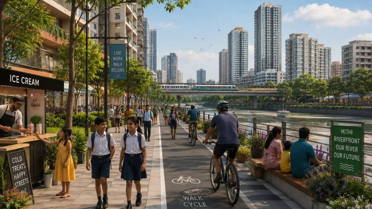 Dharavi’s bold new script: London walkability, Singapore riverfront