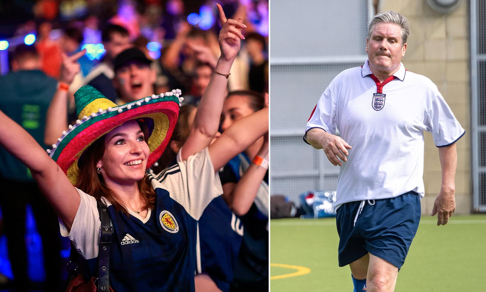 As Scots enjoy World Cup bank holiday Keir Starmer refuses to say if ...
