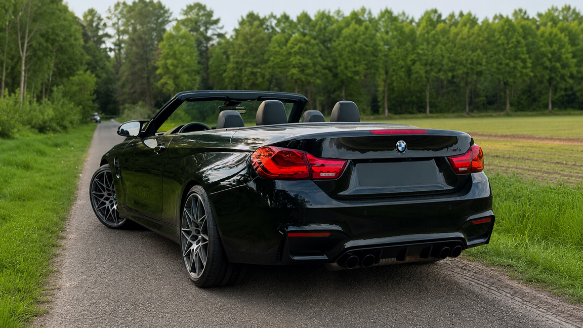BMW M4 F83 competition pushed to the limit