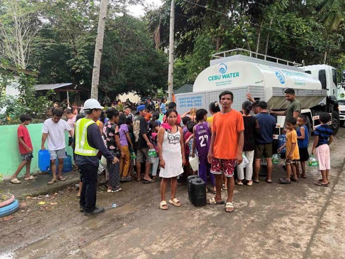 Manila Water supplies hygiene needs of Mayon, Mindanao evacuees