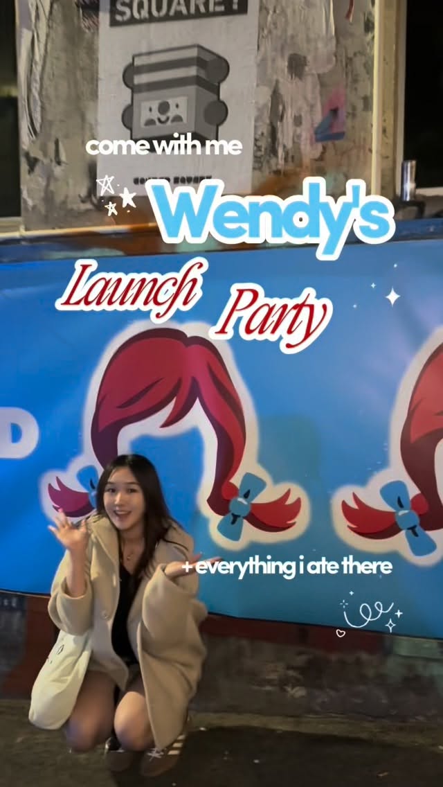 First taste of Wendy’s Melbourne launch day experience