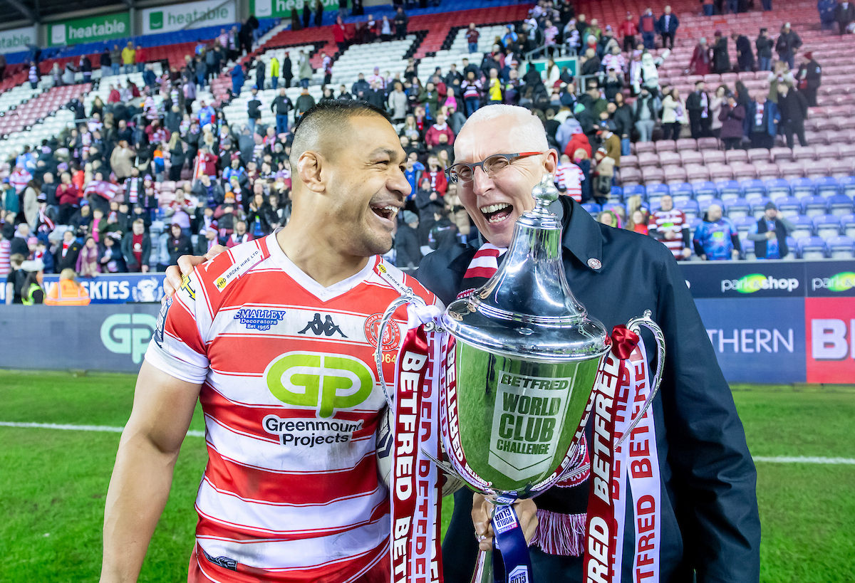 Wigan Warriors chairman reacts to MBE - 'The biggest honour of my ...