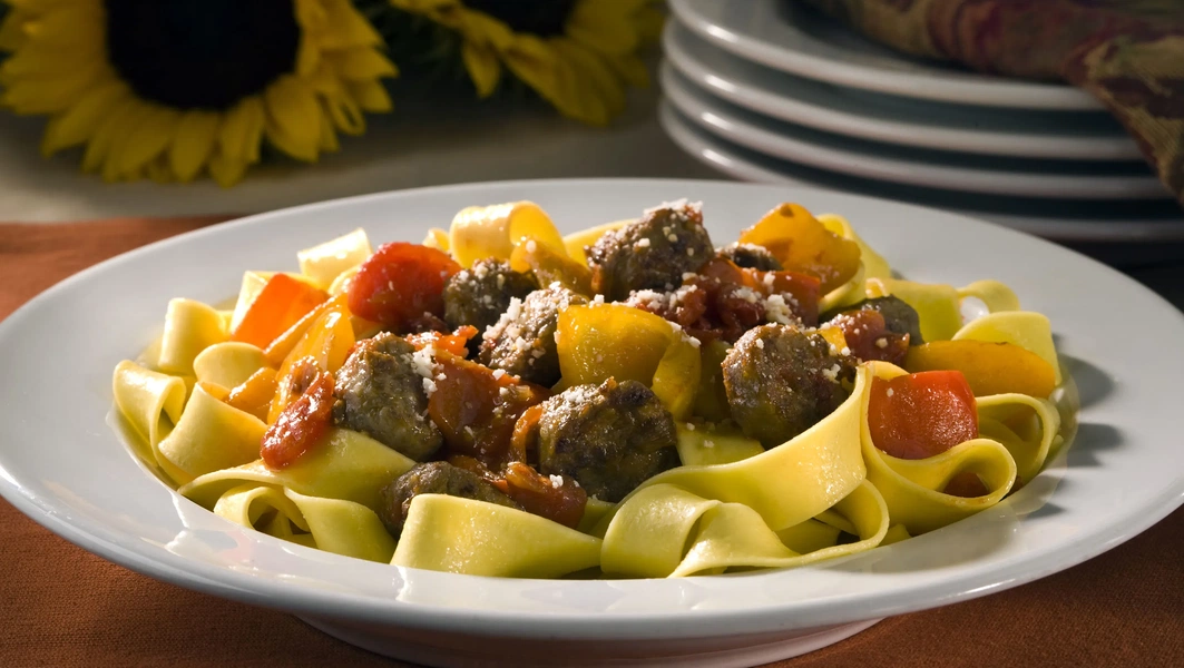 Weeknight magic with chicken sausage pasta