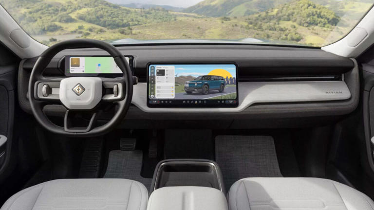 The Rivian R2’s radio needs cell signal the wilderness doesn’t have