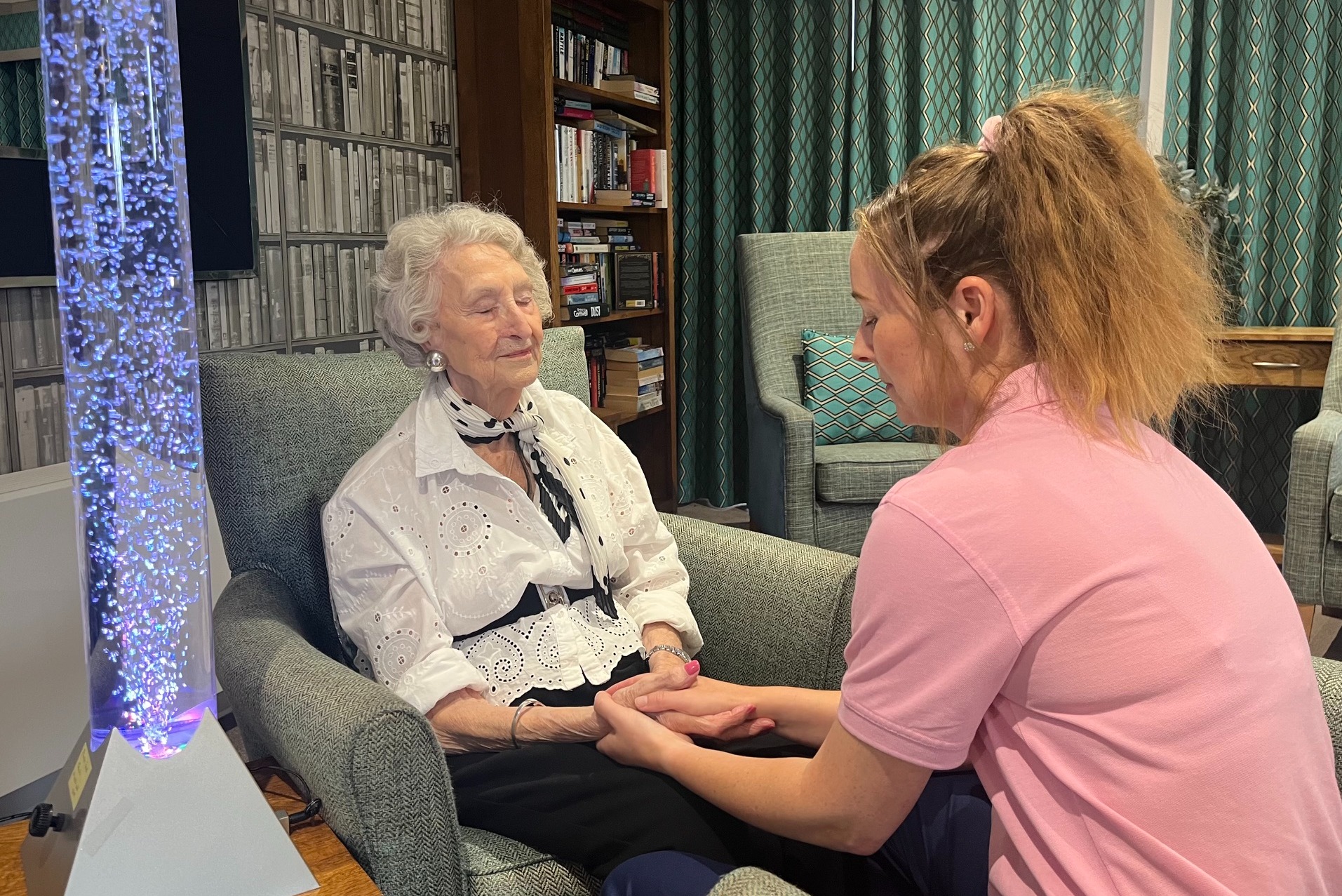Eastbourne care home showcases Namaste relaxation honouring the light ...