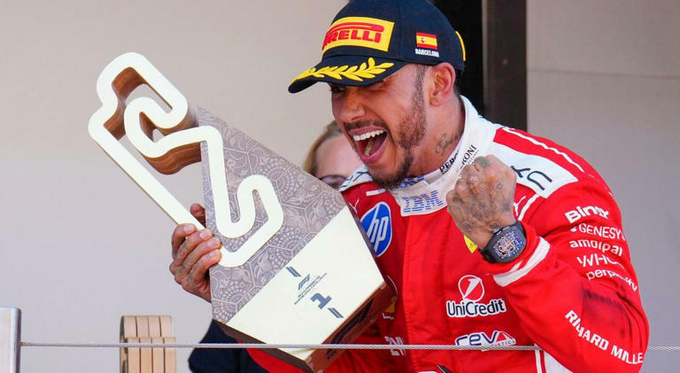 Hamilton torna imperatore a Barcellona: con un'ottima Ferrari si ...