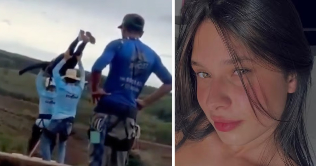 Haunting 5 words heard seconds after woman was thrown to her death ...