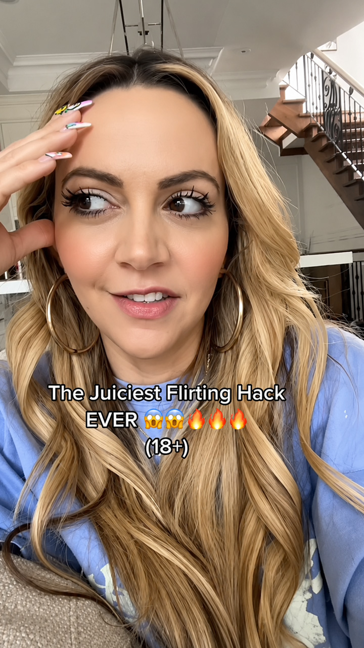A playful beauty tip connects lipstick with attraction advice