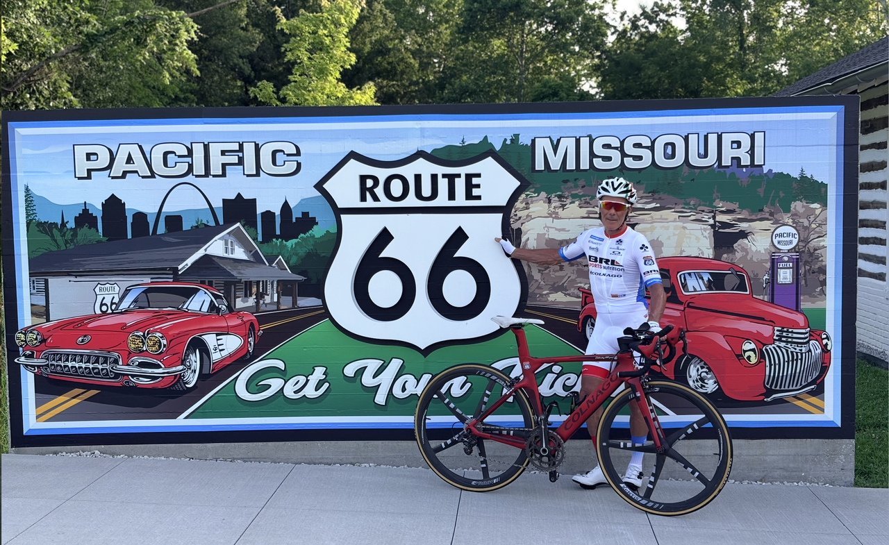 66-year-old rides from Santa Monica to Chicago in 10 days for new Route ...