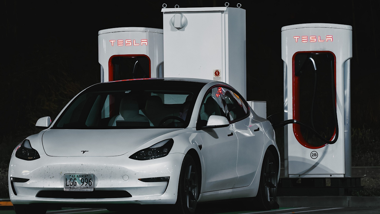How much it costs to charge a Tesla vs. fueling a Cadillac CT-5
