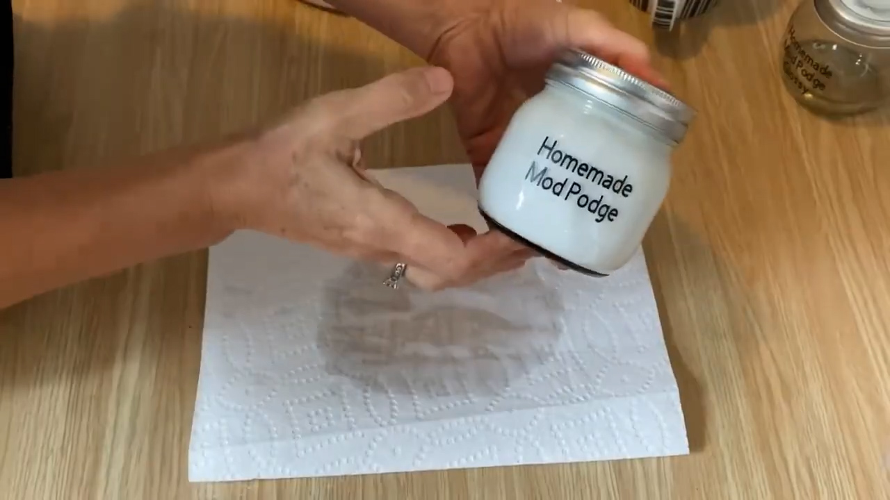 Make your own Mod Podge for pennies / ditch the store!