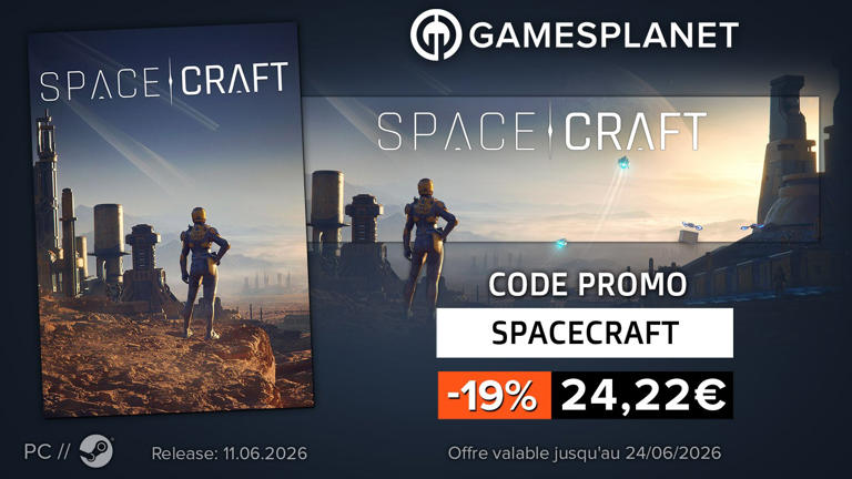 Partez à l’aventure pour moins cher chez Gamesplanet avec SpaceCraft ...