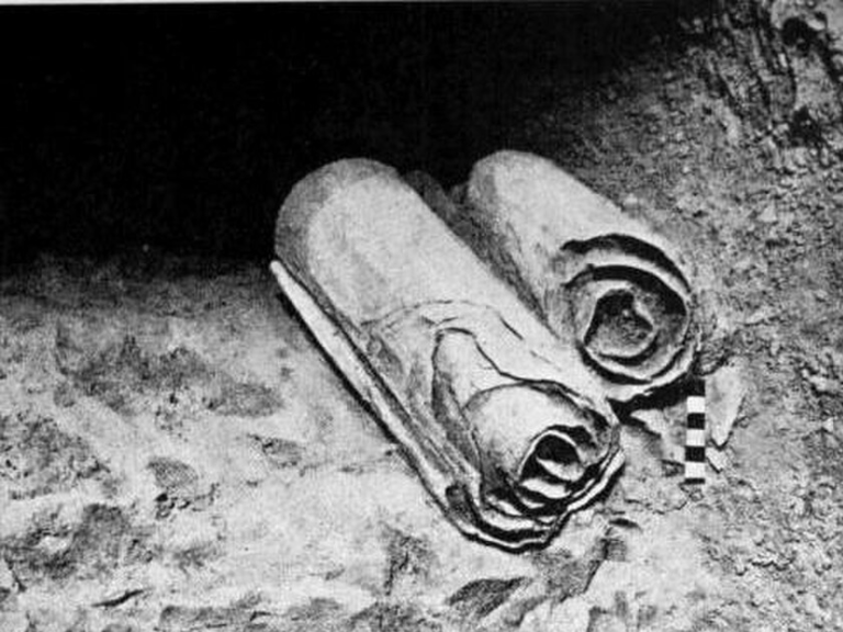 In 1947, a shepherd threw a stone into a cave and uncovered one of ...