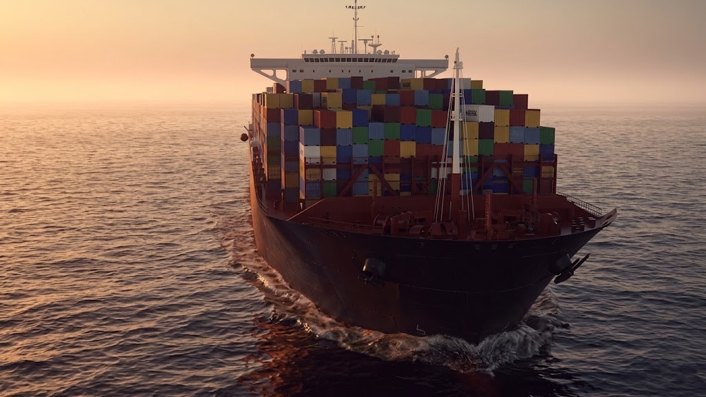437 trucks, 40 crew members, 1 cargo ship and no way back