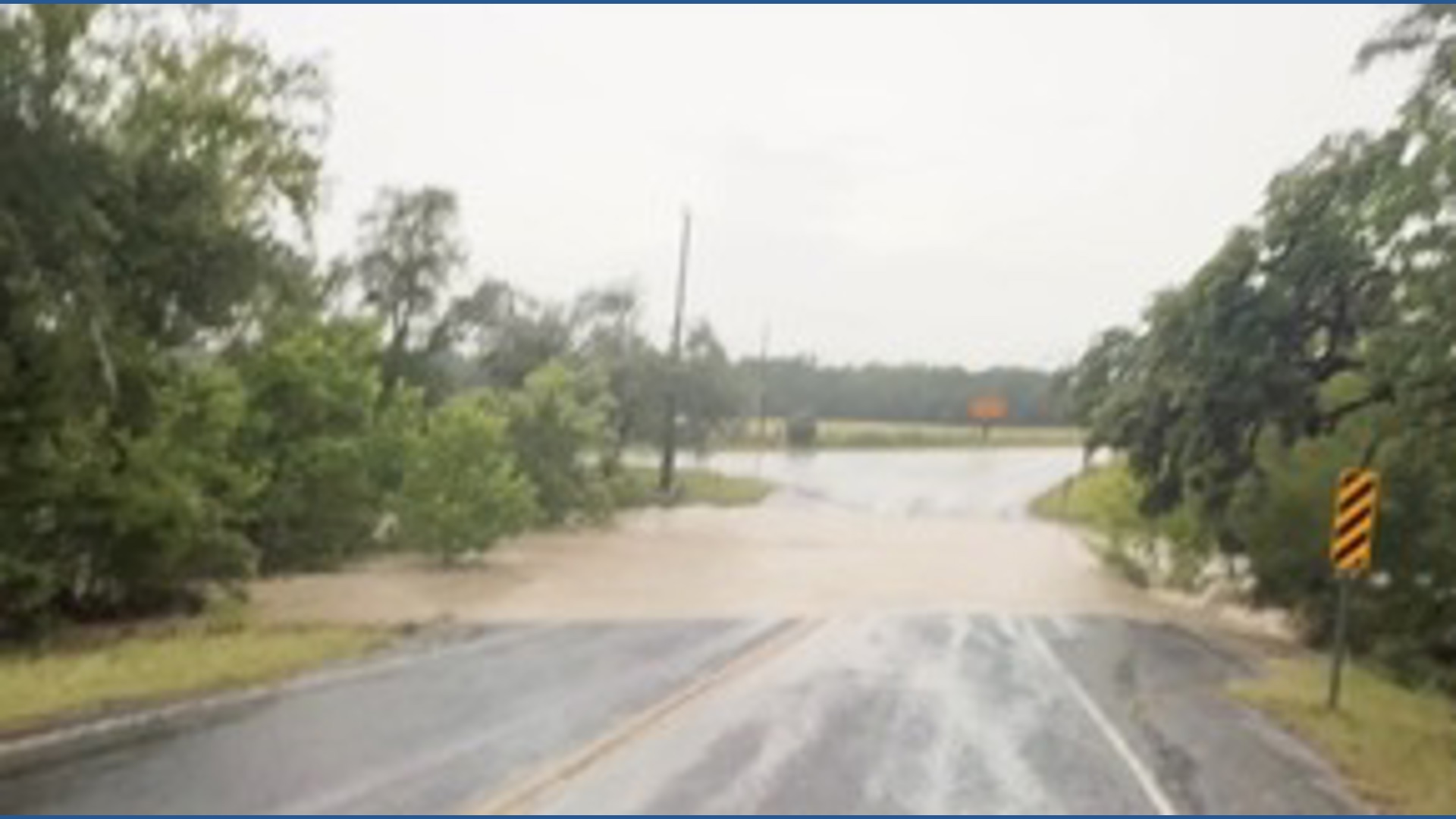 High water in north Bexar County