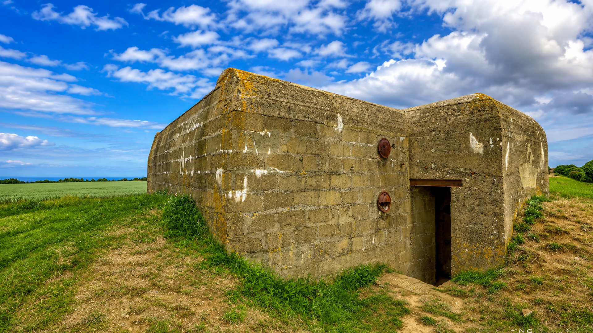 Udforsk Longues-sur-Mer-batteriet ved Normandiets D-dag-kyst (4K)