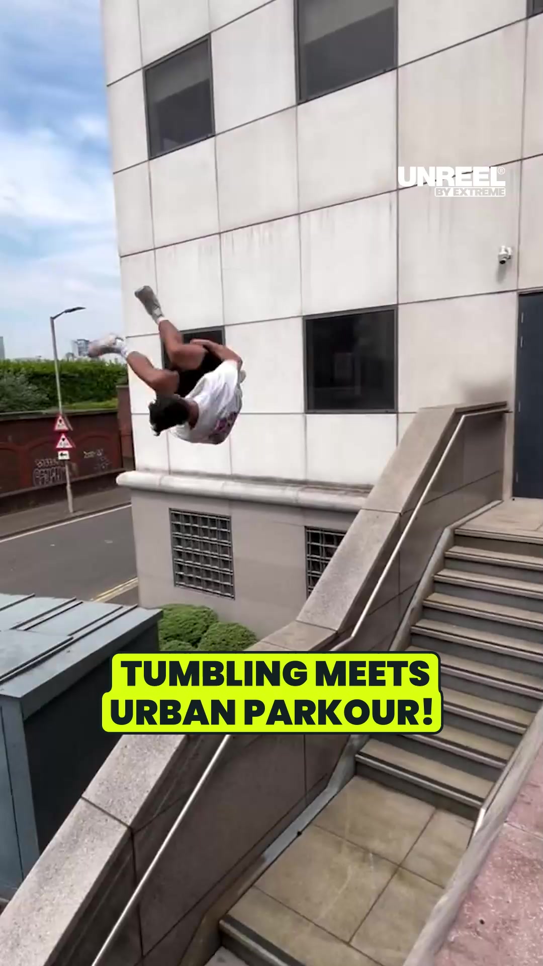 George McGowan’s urban parkour: street acrobatics & tumbling mastery in ...