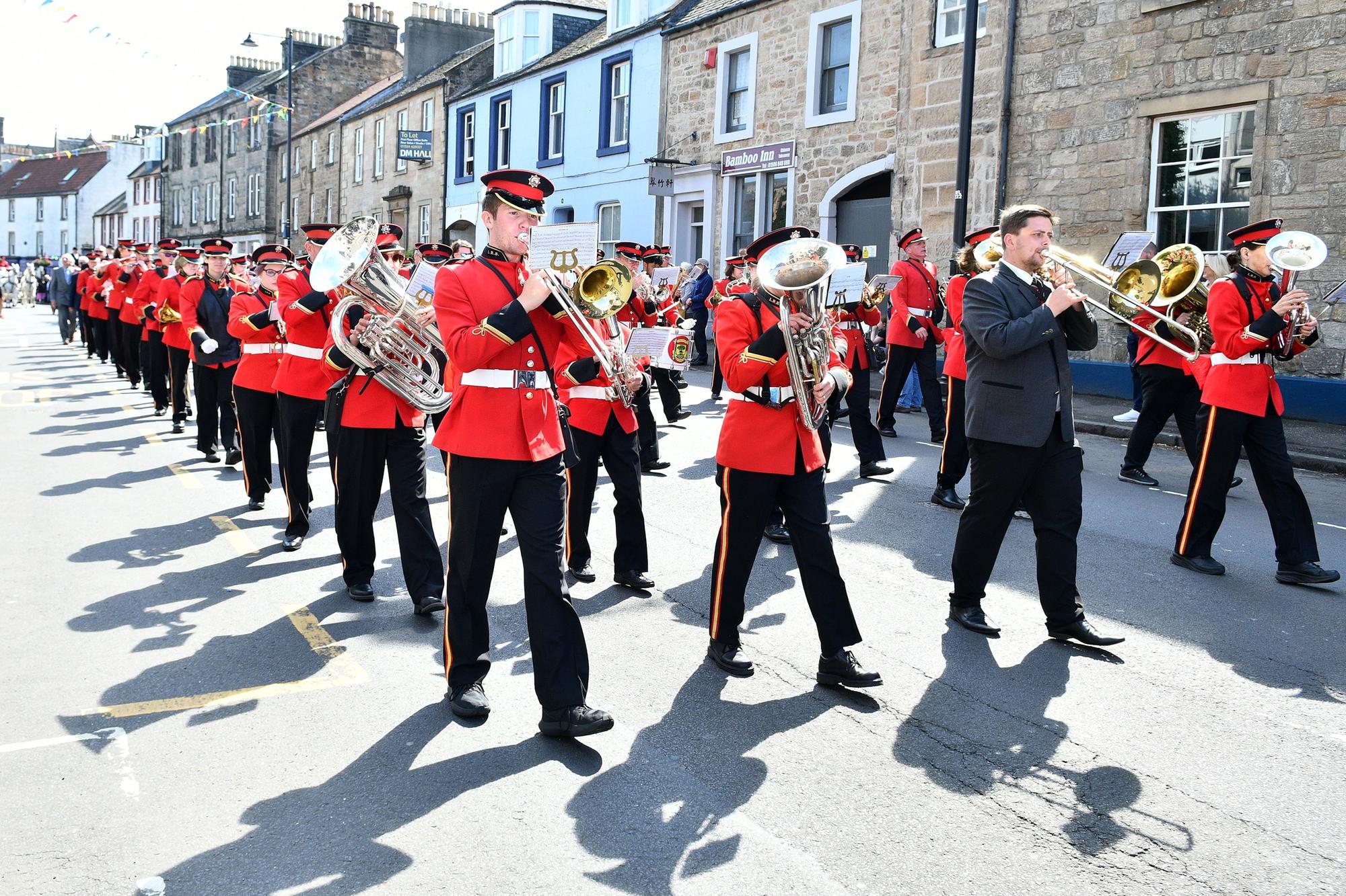 Details for Linlithgow Marches 2026 including timings for the day's events