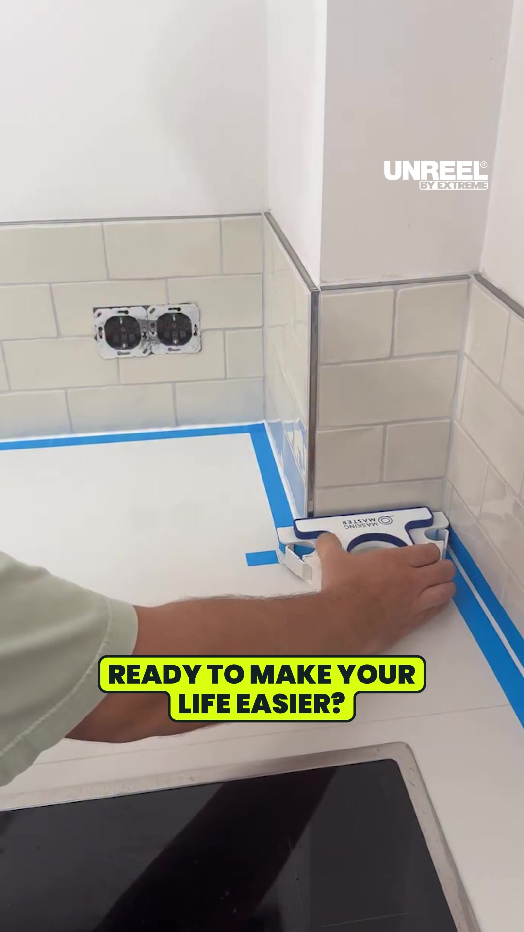 Masking tape tool demo: Pro tips for fast, clean painting & window frames!