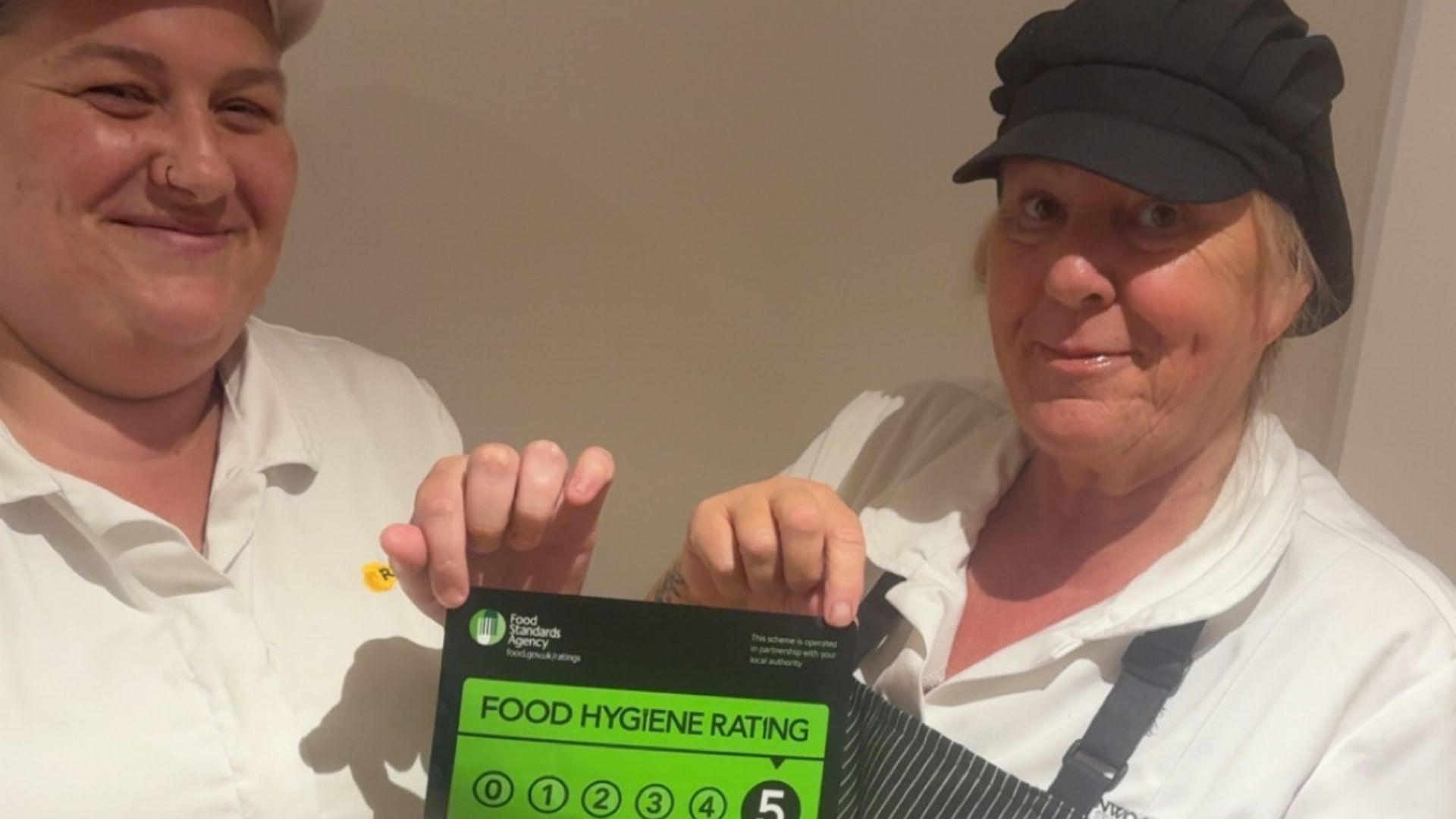Doncaster care home celebrates 5-star food hygiene rating