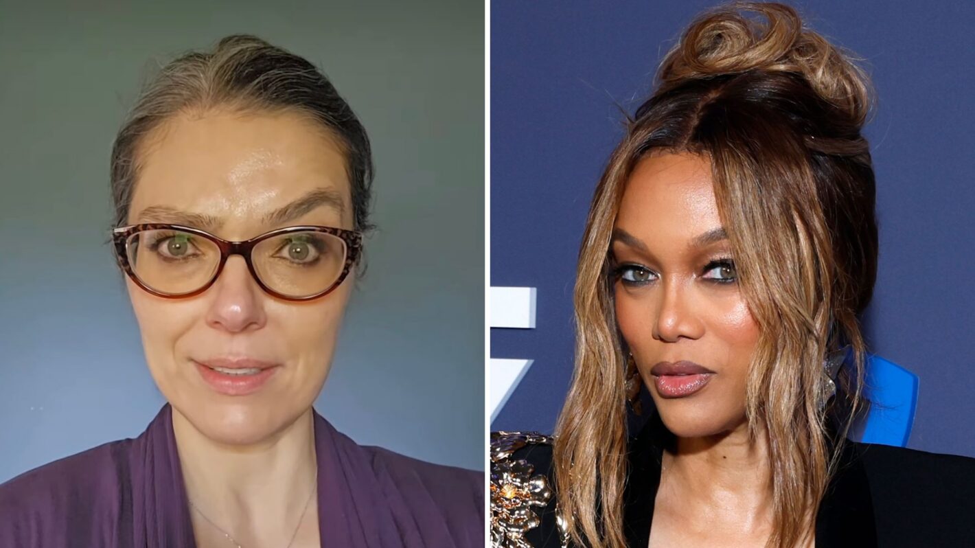 America’s Next Top Model winner Adrianne Curry reacts to Tyra Banks ...
