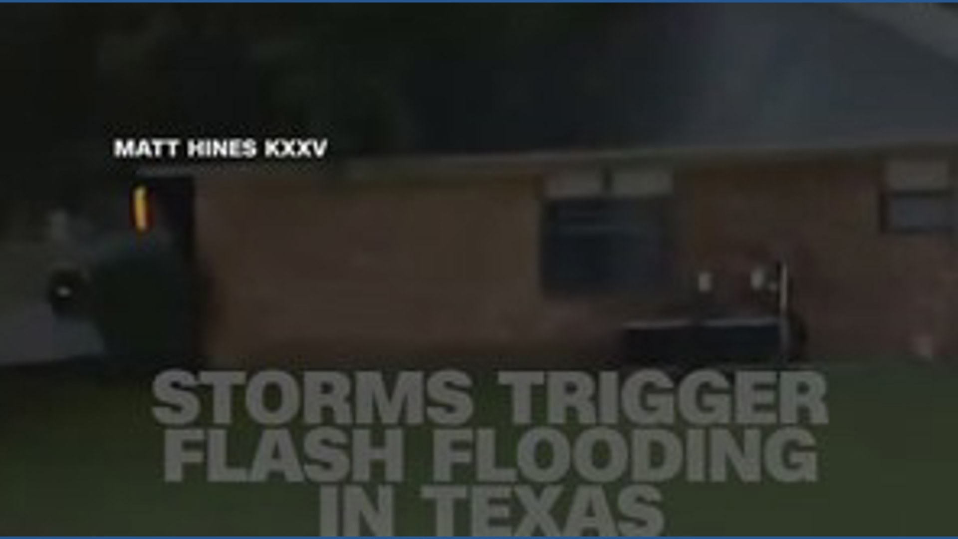 Storms trigger flash floods in Waco