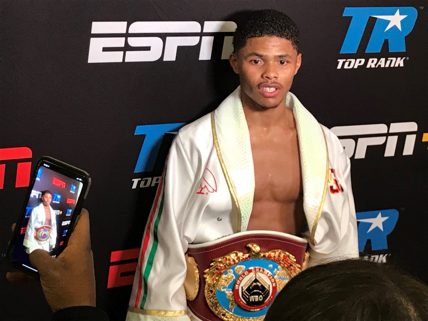 Shakur Stevenson backs Errol Spence ahead of long-awaited return ...