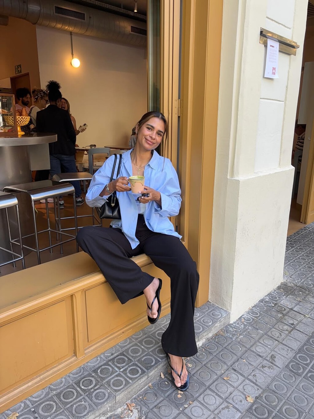 Mango y los pantalones de lino que quedan bien con todo: sandalias ...