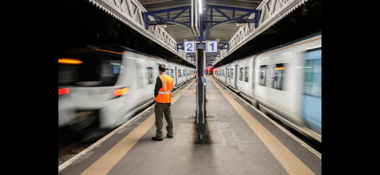 Rail safety warning: CCTV footage shows common railway station ...