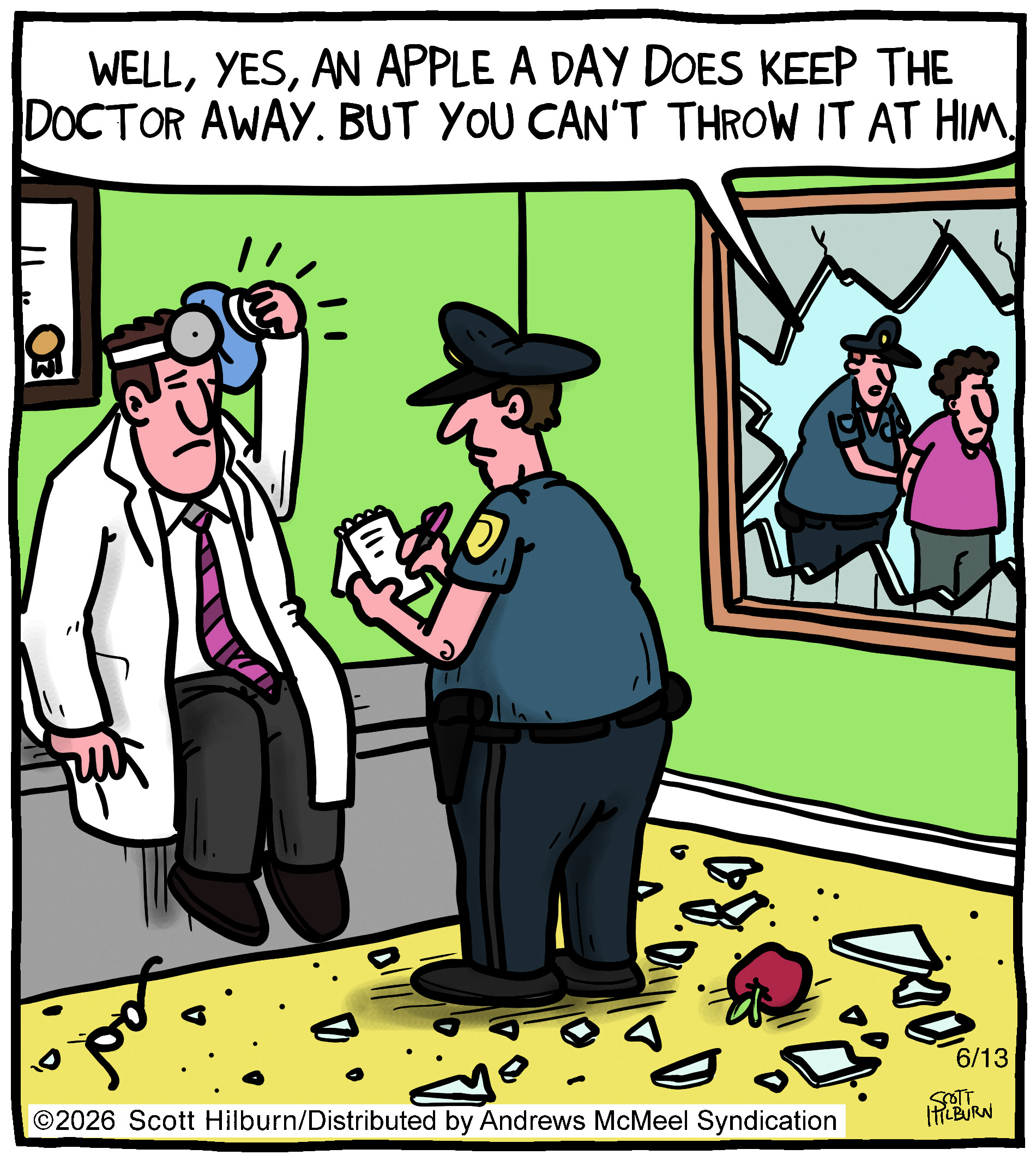The Argyle Sweater by Scott Hilburn