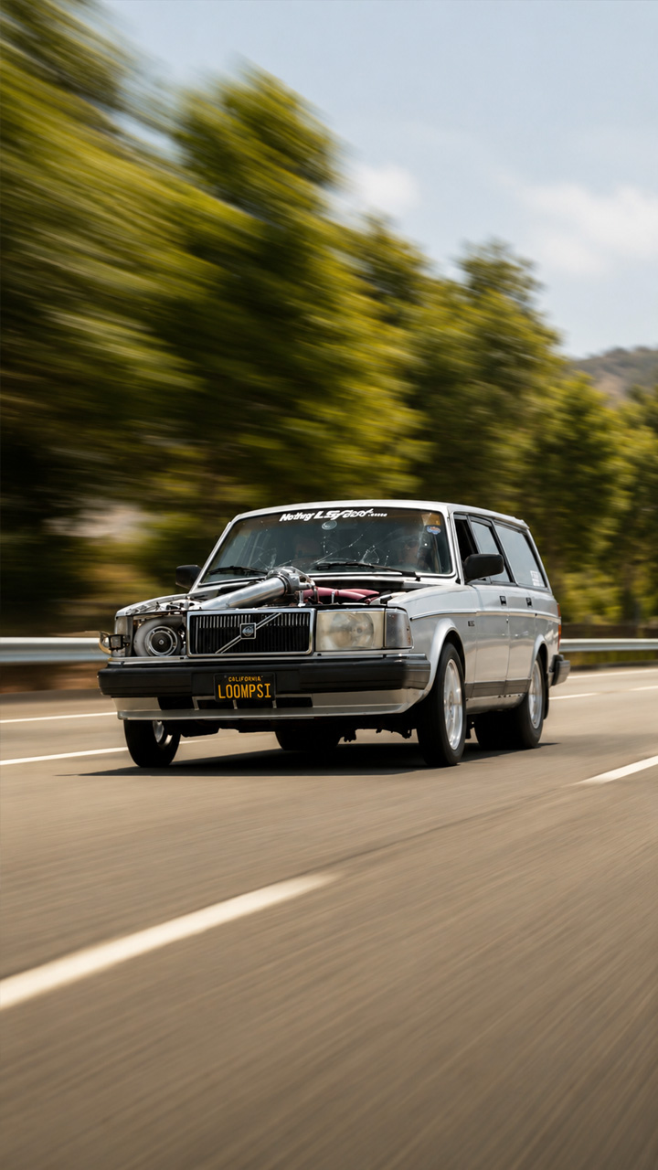 1,500HP turbo Volvo pulls hard on the road
