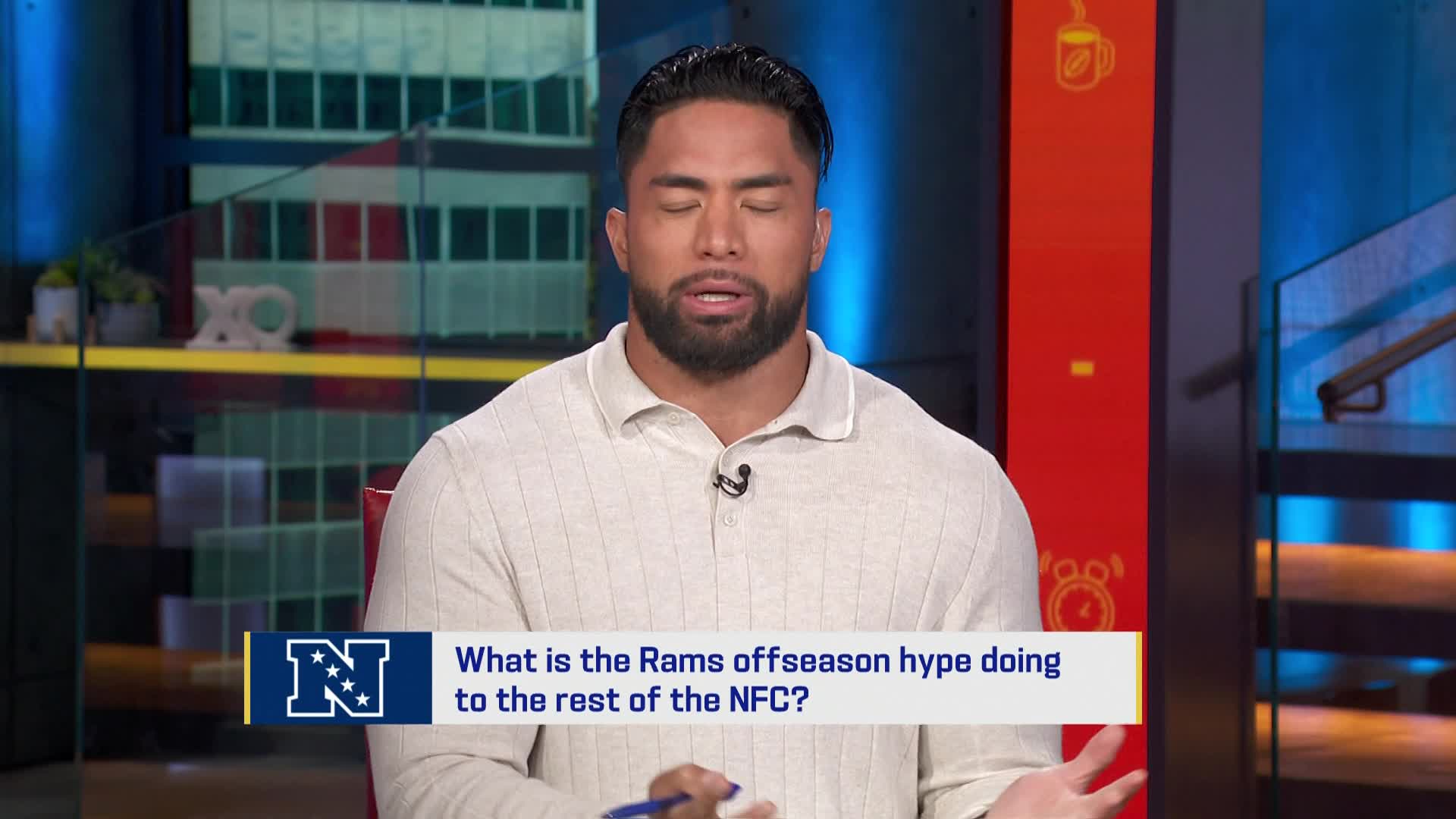 What does Rams offseason hype do for rest of NFC? 'GMFB'